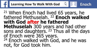 Faithbook: Faith of Enoch | PPTX