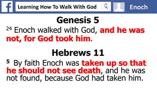 Faithbook: Faith of Enoch | PPTX