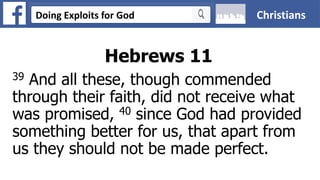 Faith of the believer in Christ | PPT