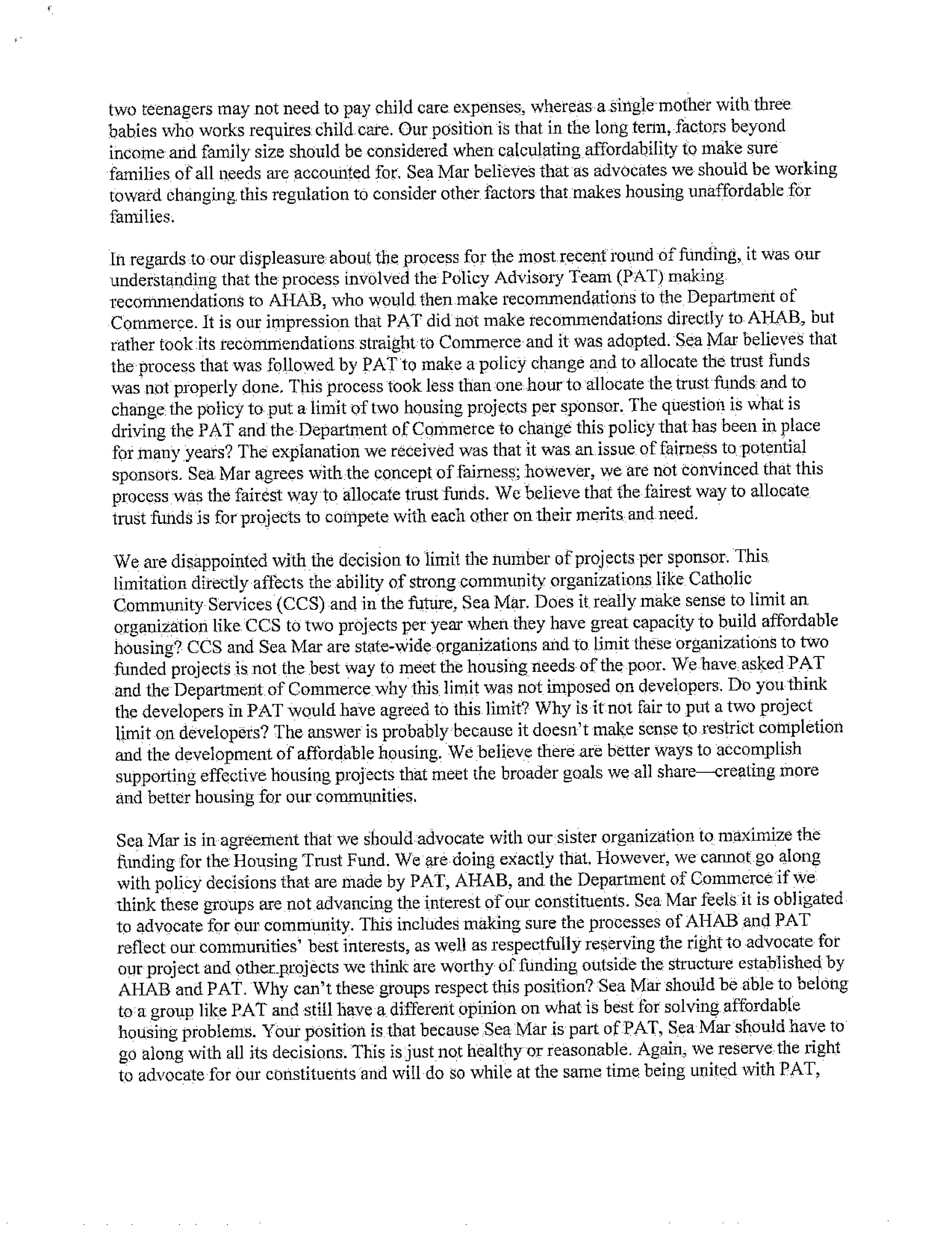 Response to Faith Pettis Letter back in 2013 | PDF