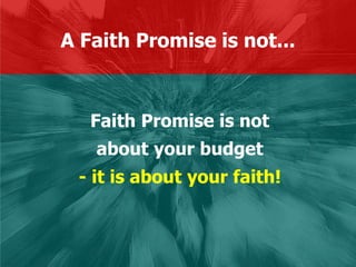 Faith Promise Principles | PPTX
