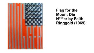 Faith Ringgold and flags - art lesson powerpoint | PPTX