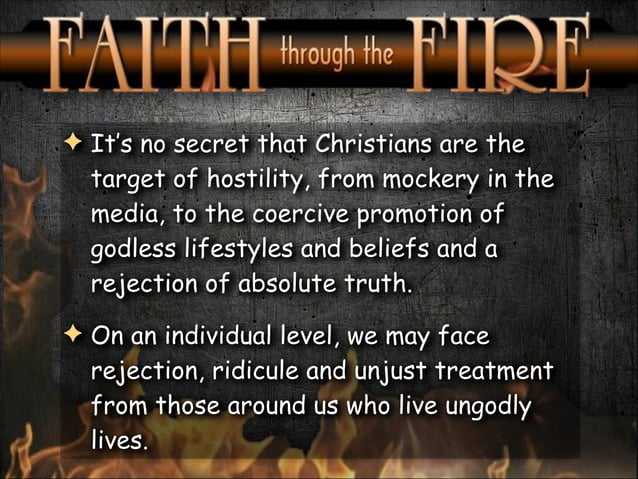 Faith Through The Fire | PDF | Christianity | Religion & Spirituality