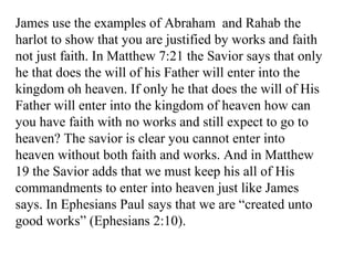 Faith Without Works is Dead | PPT