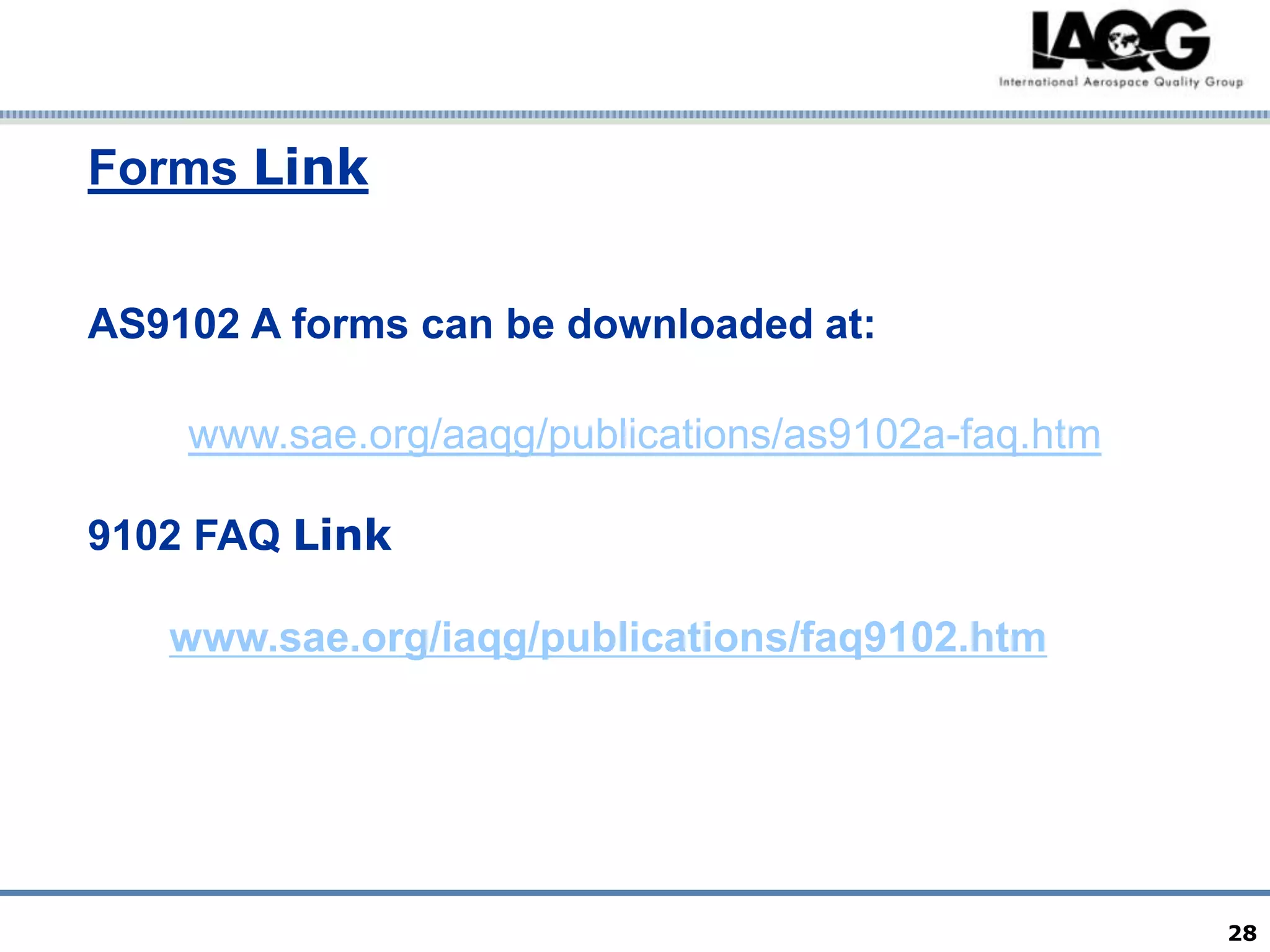 FIRST ARTICLE INSPECTION | PPT