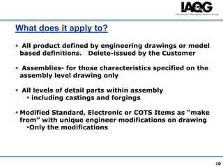 FIRST ARTICLE INSPECTION | PPT