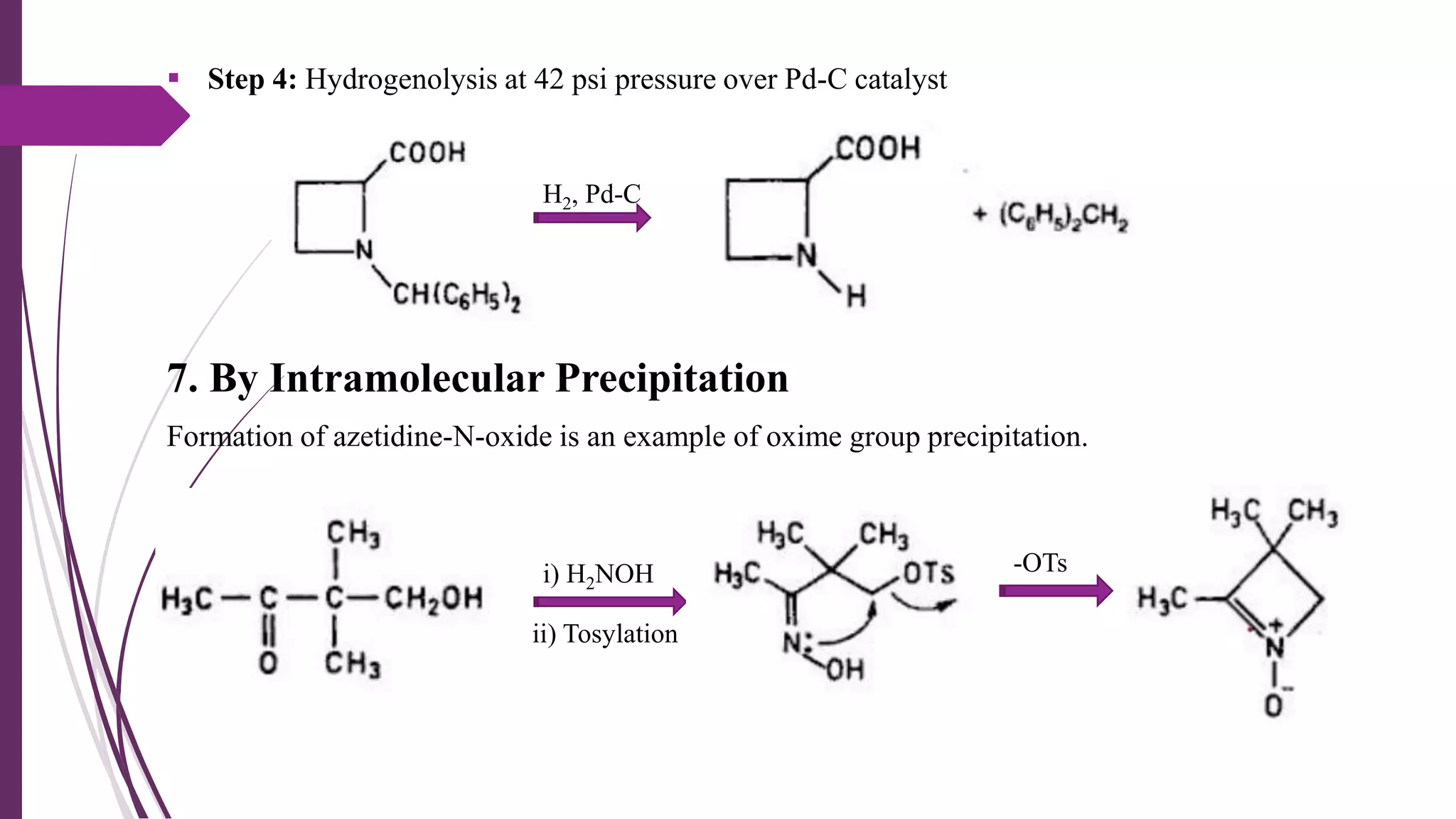 Synthesis Of Azetidine Pptx
