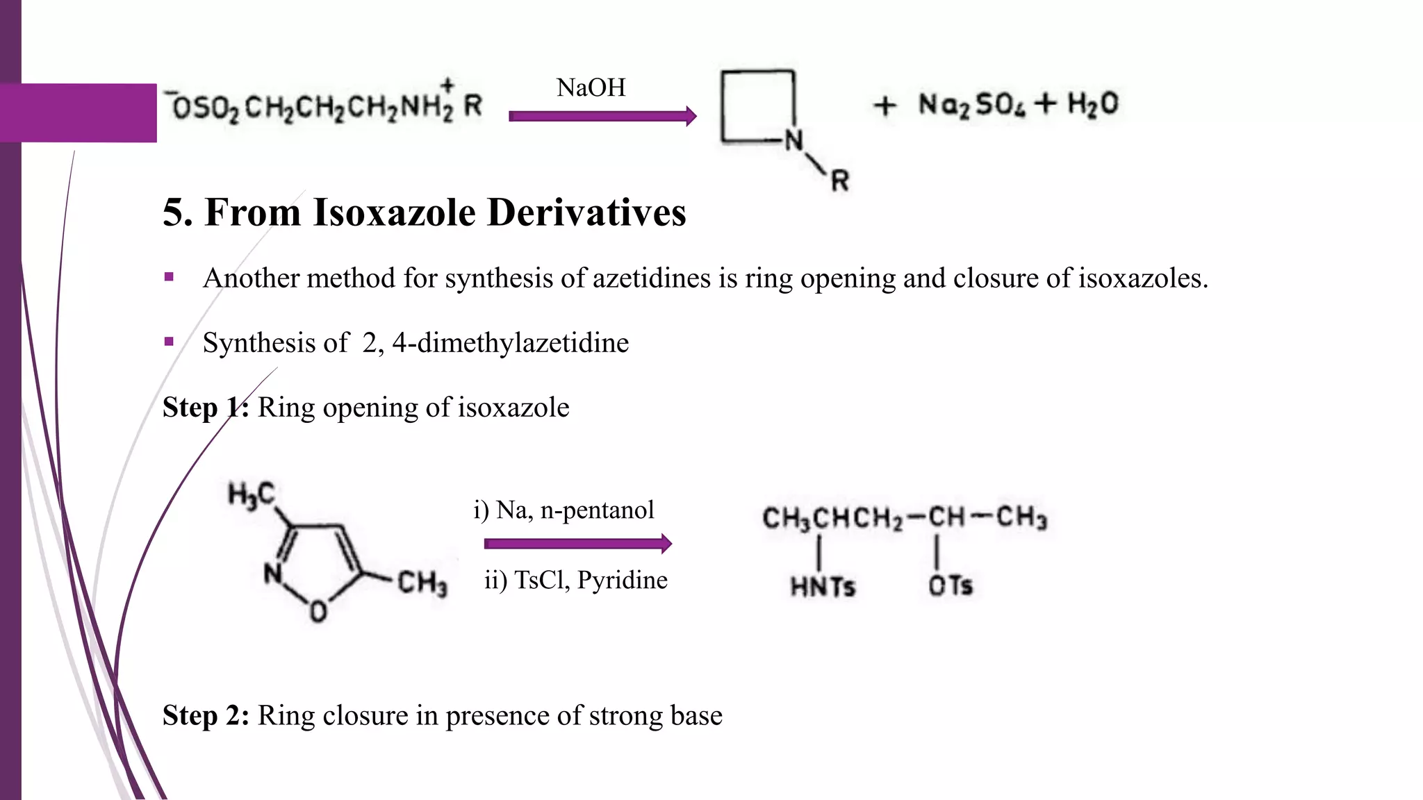 synthesis of azetidine .pptx