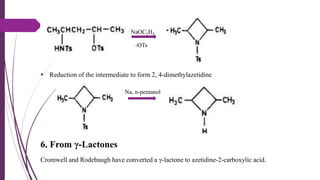 synthesis of azetidine .pptx