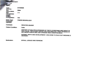 Continuous spike and wave during slow wave sleep(CSWS) | PPT