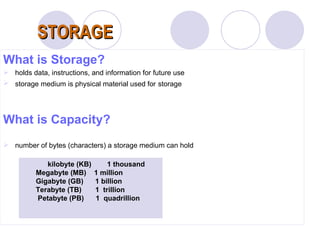 Faizan Chap 07 Storage | PPT