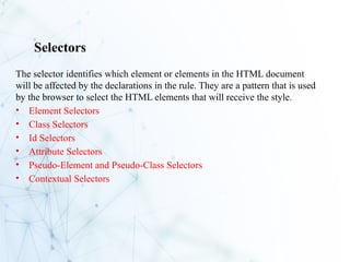 web Introduction web technology html css | PPTX