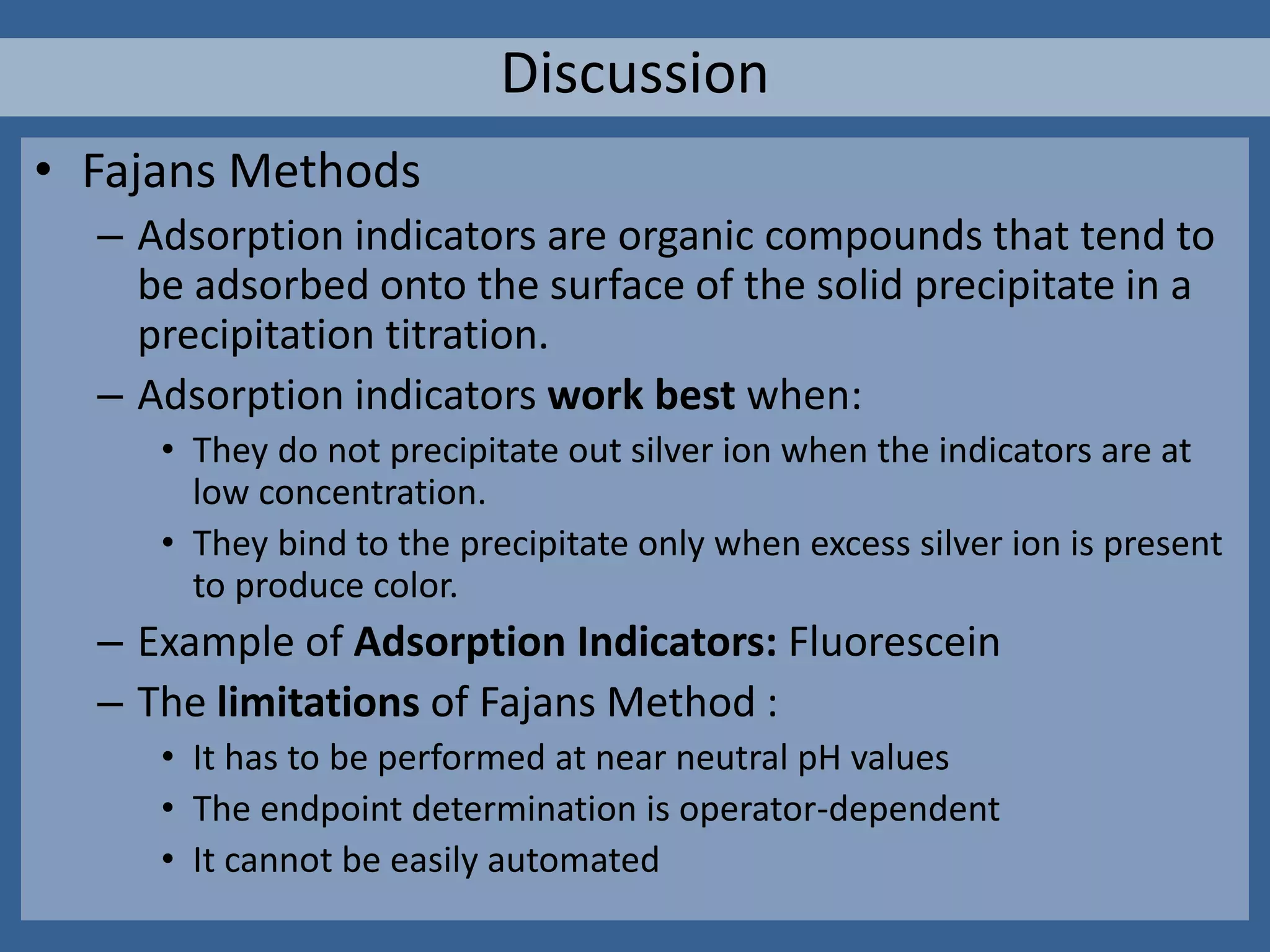 Argentometric Titration | PPTX