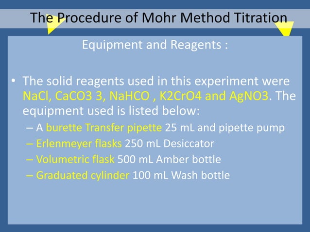 Argentometric Titration | PPTX | Chemistry | Science