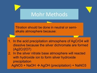 Argentometric Titration | PPTX