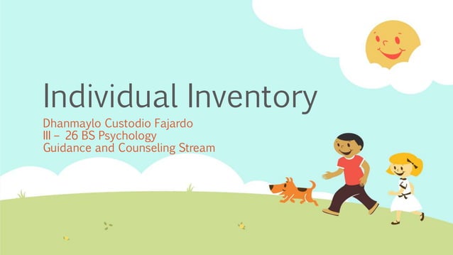 Fajardo individual inventory | PPTX | Education