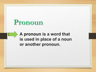 Pronoun | PPS
