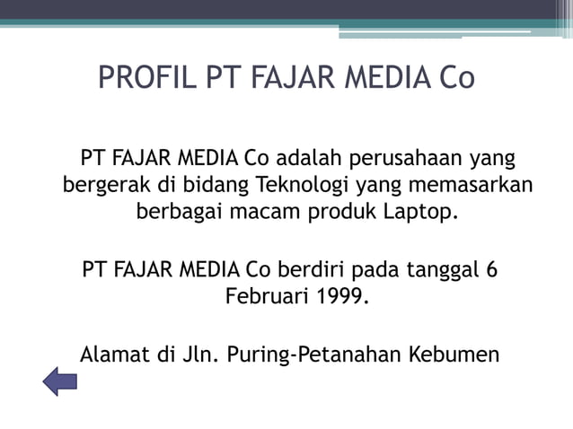 Fajar vallen | PPT