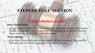 Fake auction | PPTX