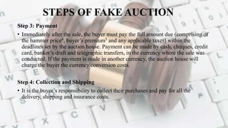 Fake auction | PPTX