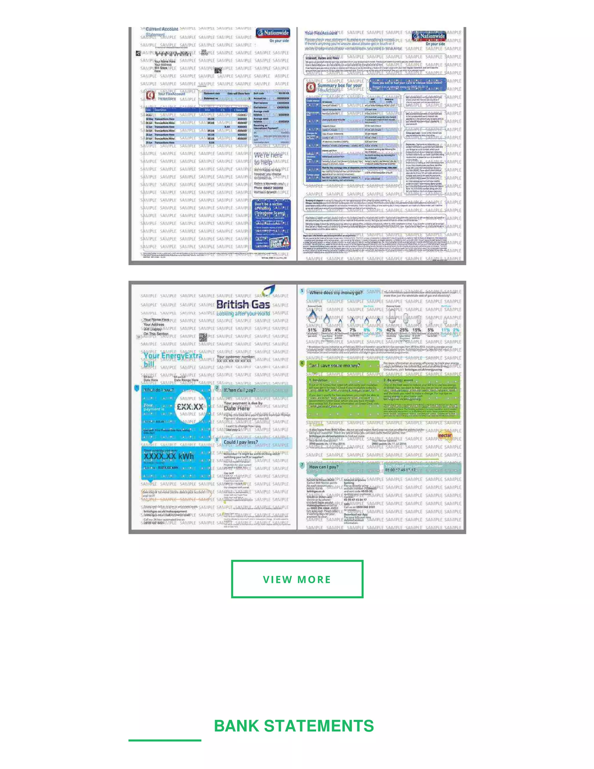Fake Bank Statement | PDF