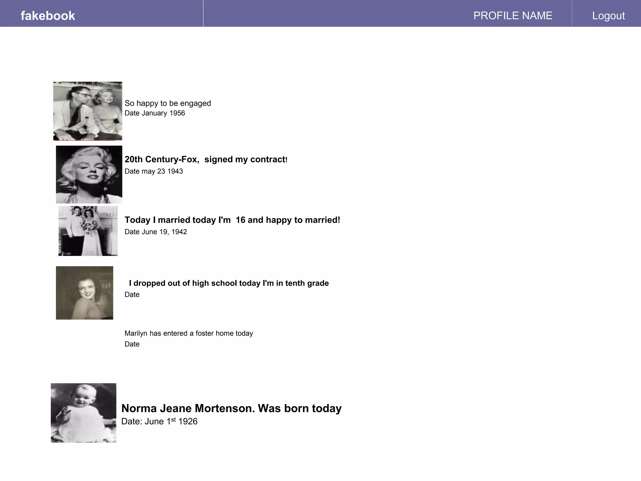Fake book template facebook | PPTX | Internet | Computing