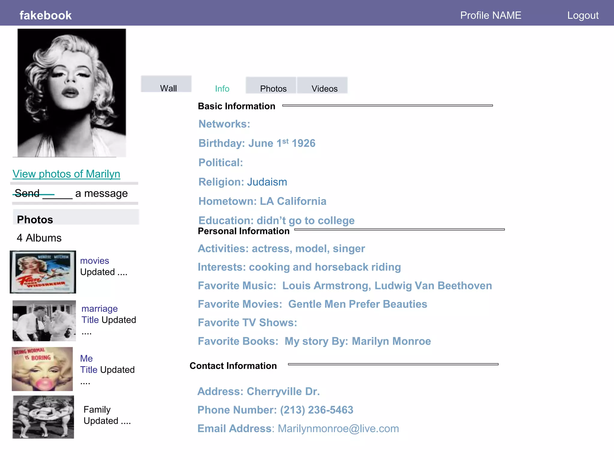 Fake book template facebook | PPTX | Internet | Computing
