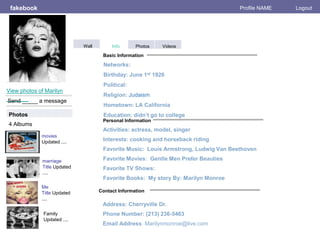 Fake book template facebook | PPTX | Internet | Computing