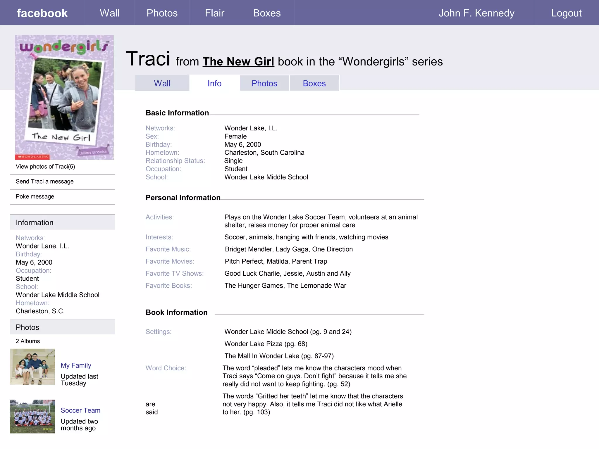 Fakebook wondergirlsmls | PPT