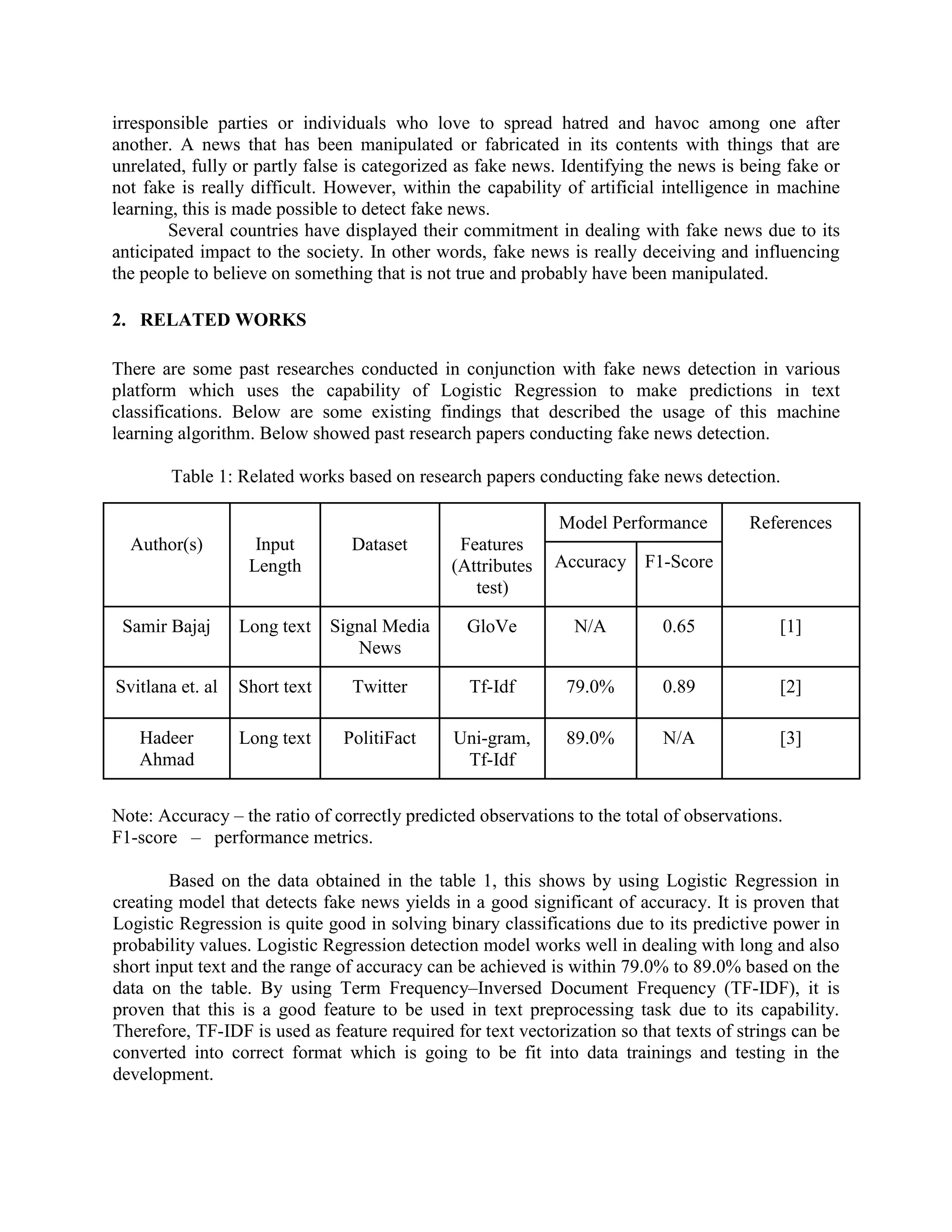 Fakebuster fake news detection system using logistic regression technique in machine learning | PDF