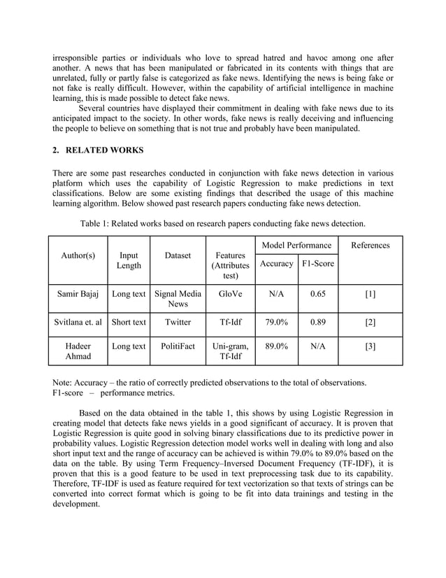 Fakebuster fake news detection system using logistic regression ...