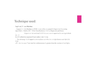 Fake currency detection using image processing | PPT