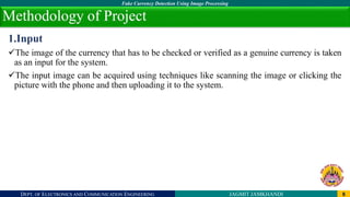 Fake Currency detction Using Image Processing | PPTX