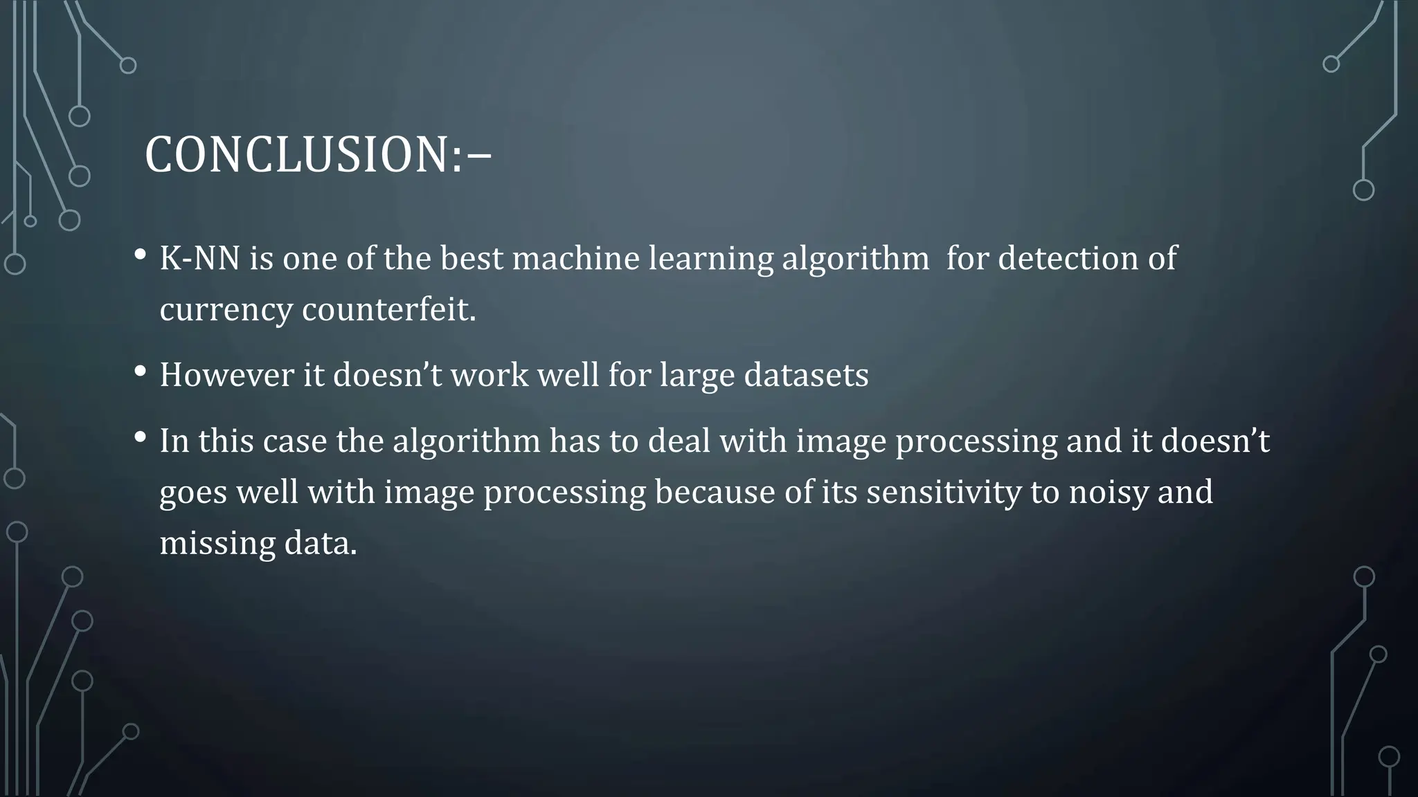 Fake currency detection using knn algorithm.pptx