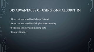 Fake currency detection using knn algorithm.pptx