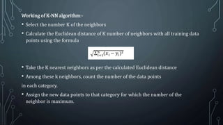 Fake currency detection using knn algorithm.pptx