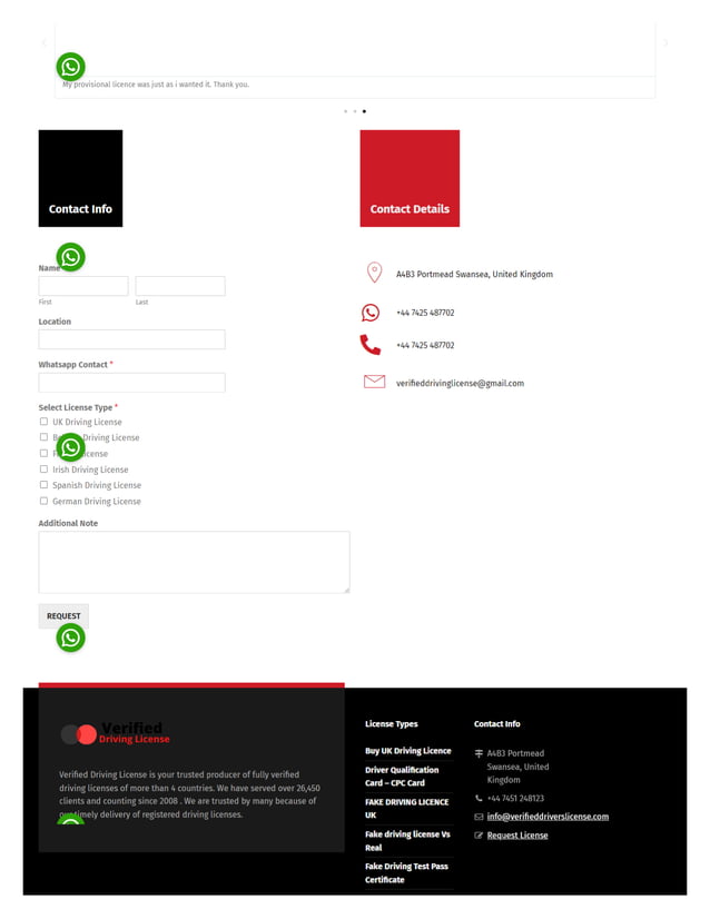 Get A Fake Driving Test Pass Certificate From Us In Three Days | PDF