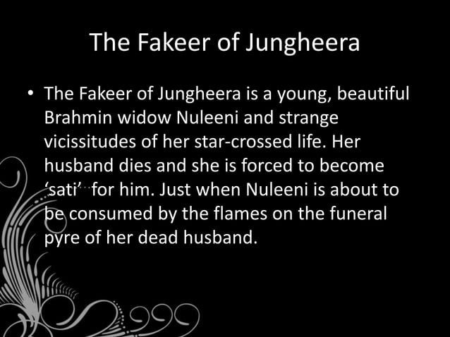 Fakeer of jungheera | PPT