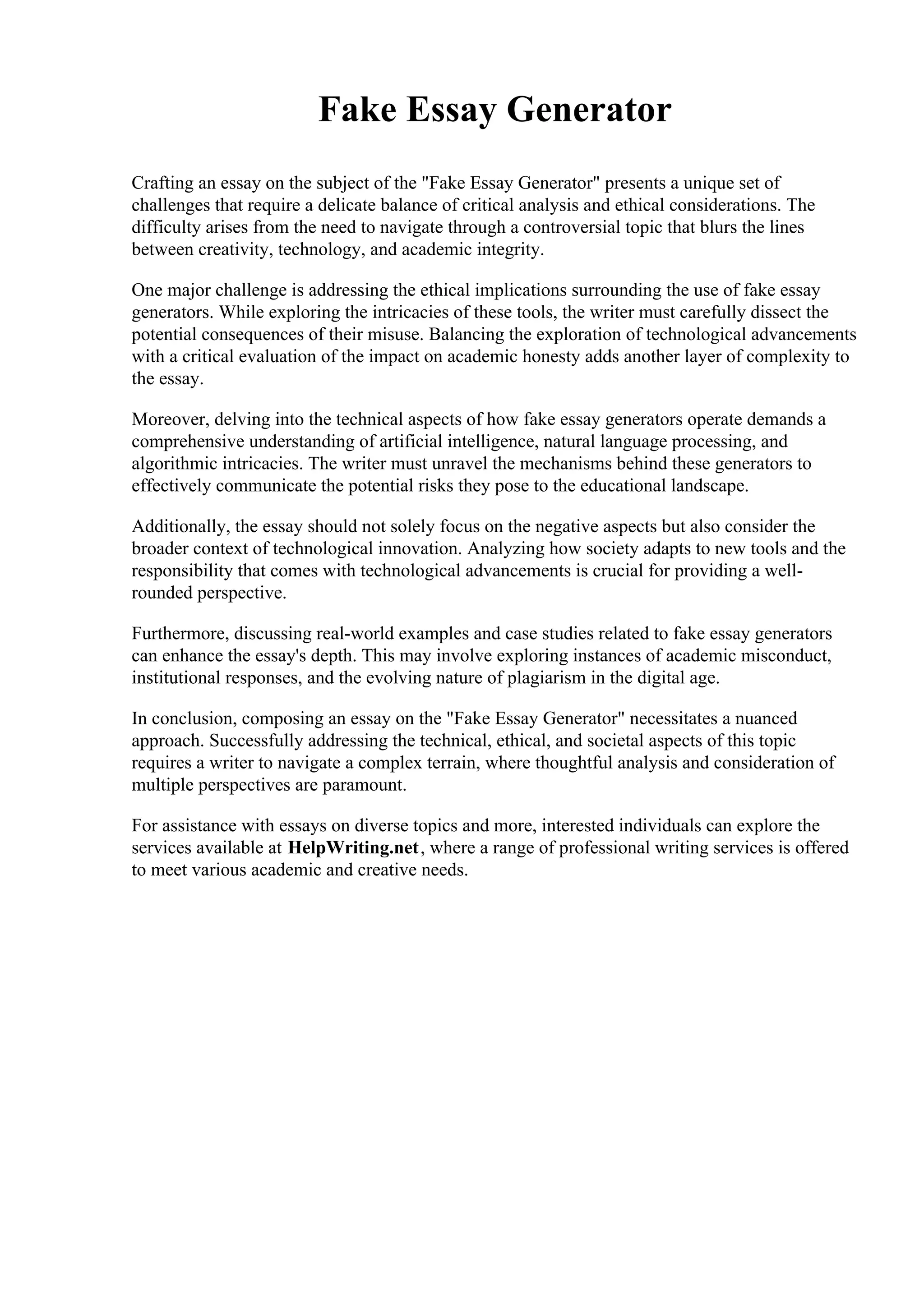 Fake Essay Generator.pdf