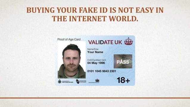 Fake ID Maker | PPT