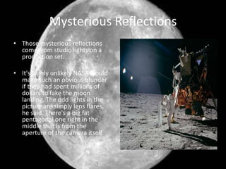 Fake Moon Landing Conspiracy Theory | PPTX