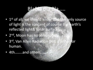 Fake Moon Landing Conspiracy Theory | PPTX