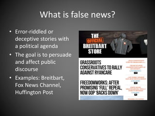 Fake News! | PPTX
