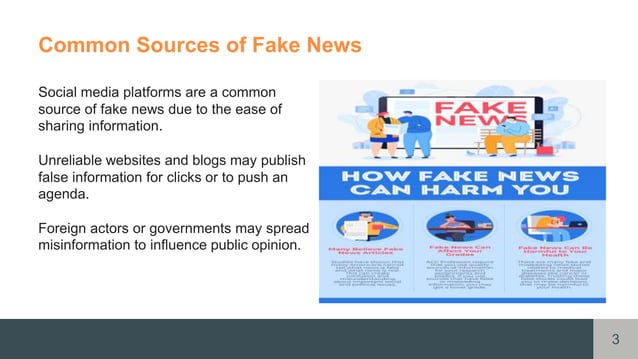 Fake News IN SOCIAL MEDIA THAT IS VERY IMPORTANT | PPTX | Technology ...
