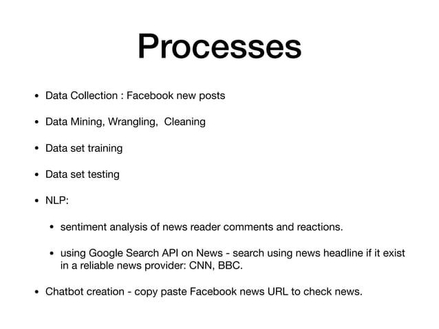 Fake News Checker Chatbot: MisterSpocker | PDF