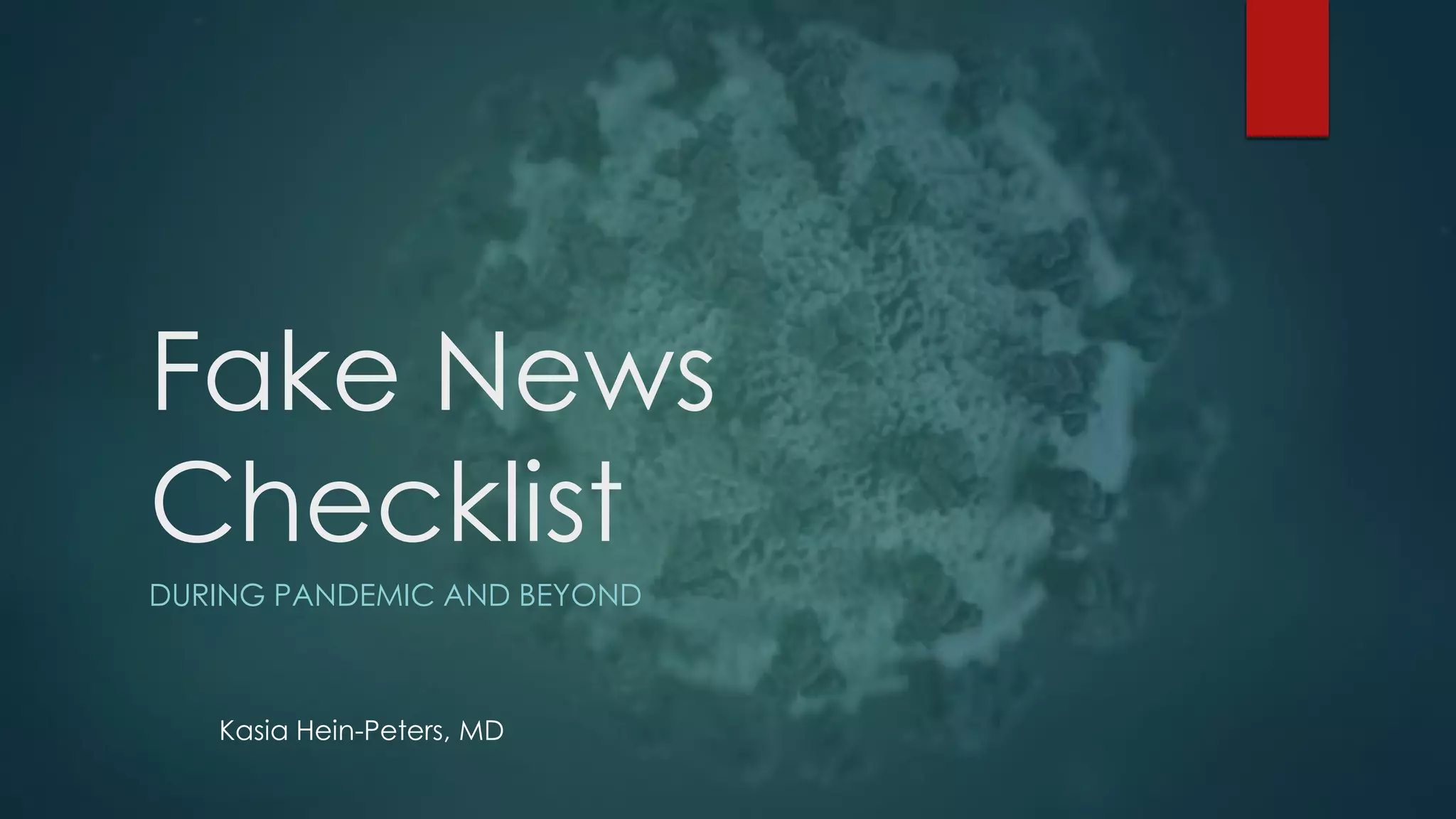 Fake News Checklist | PDF