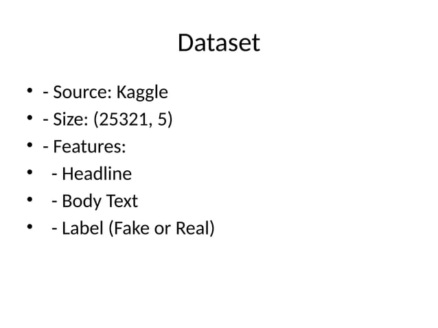 Fake_News_Detection using machine Learning | PPTX