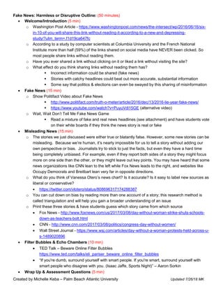Fake News Lesson Plan | PDF
