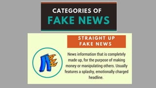 Fake News Workshop Powerpoint Presentation | PPTX