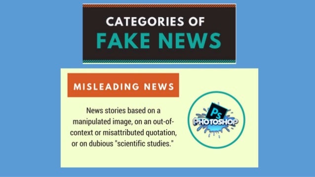 Fake News Workshop Powerpoint Presentation